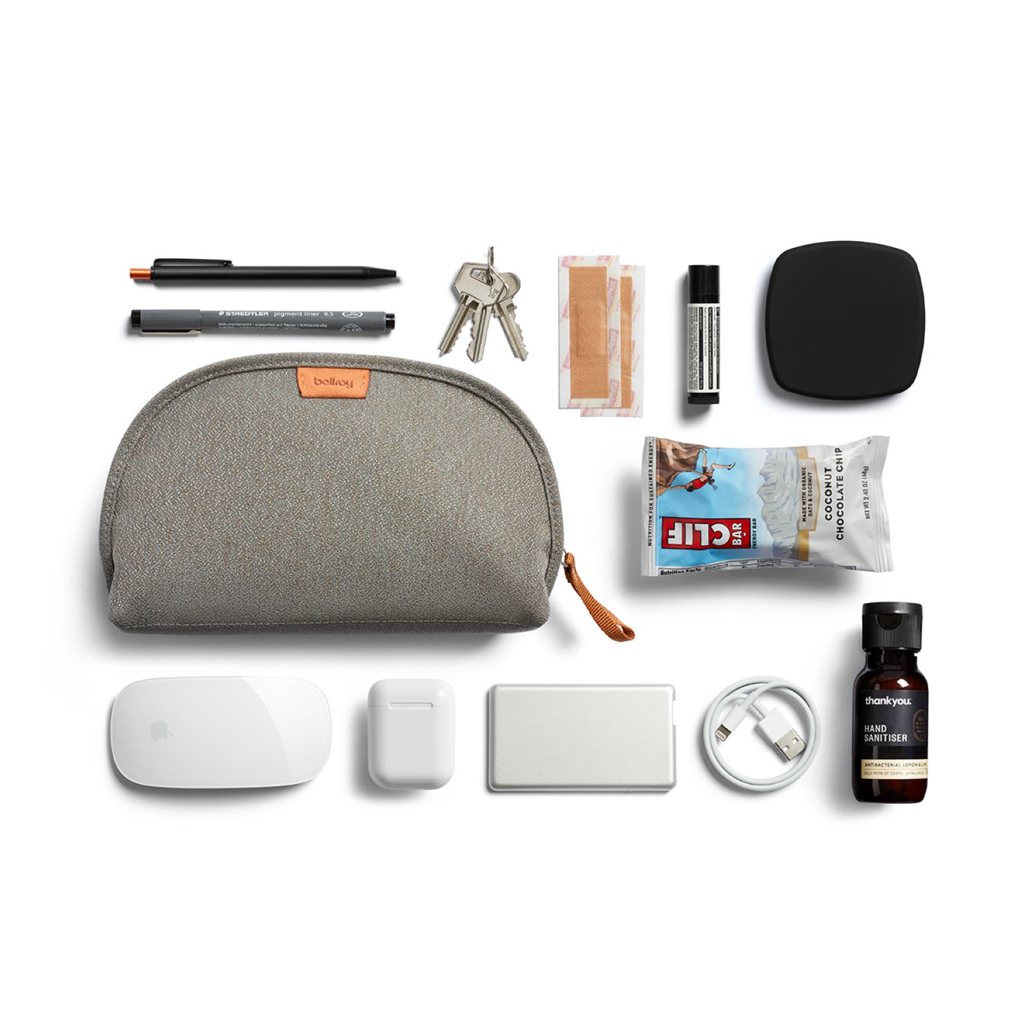 Bellroy Classic Pouch - Limestone - Seager Inc