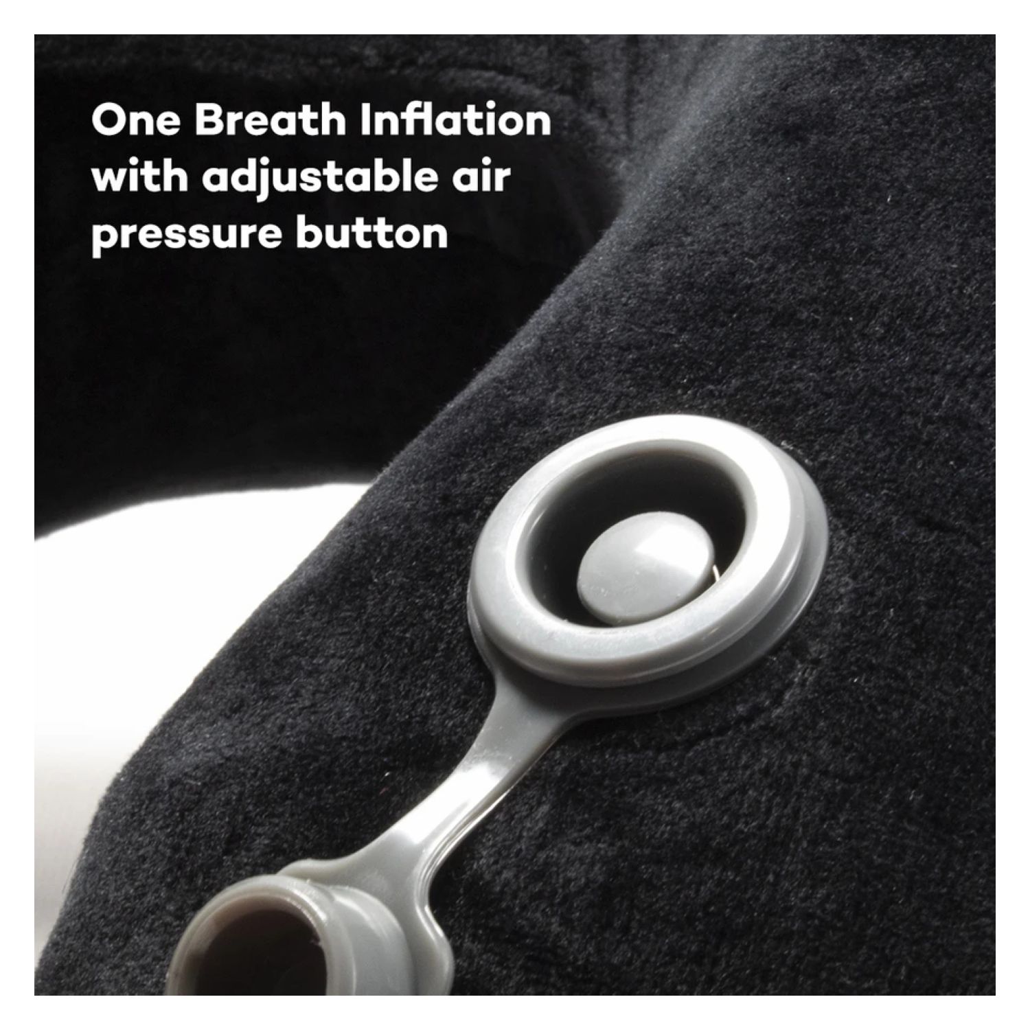 Cabeau Air Evolution Inflatable Travel Pillow - Midnight - Seager Inc