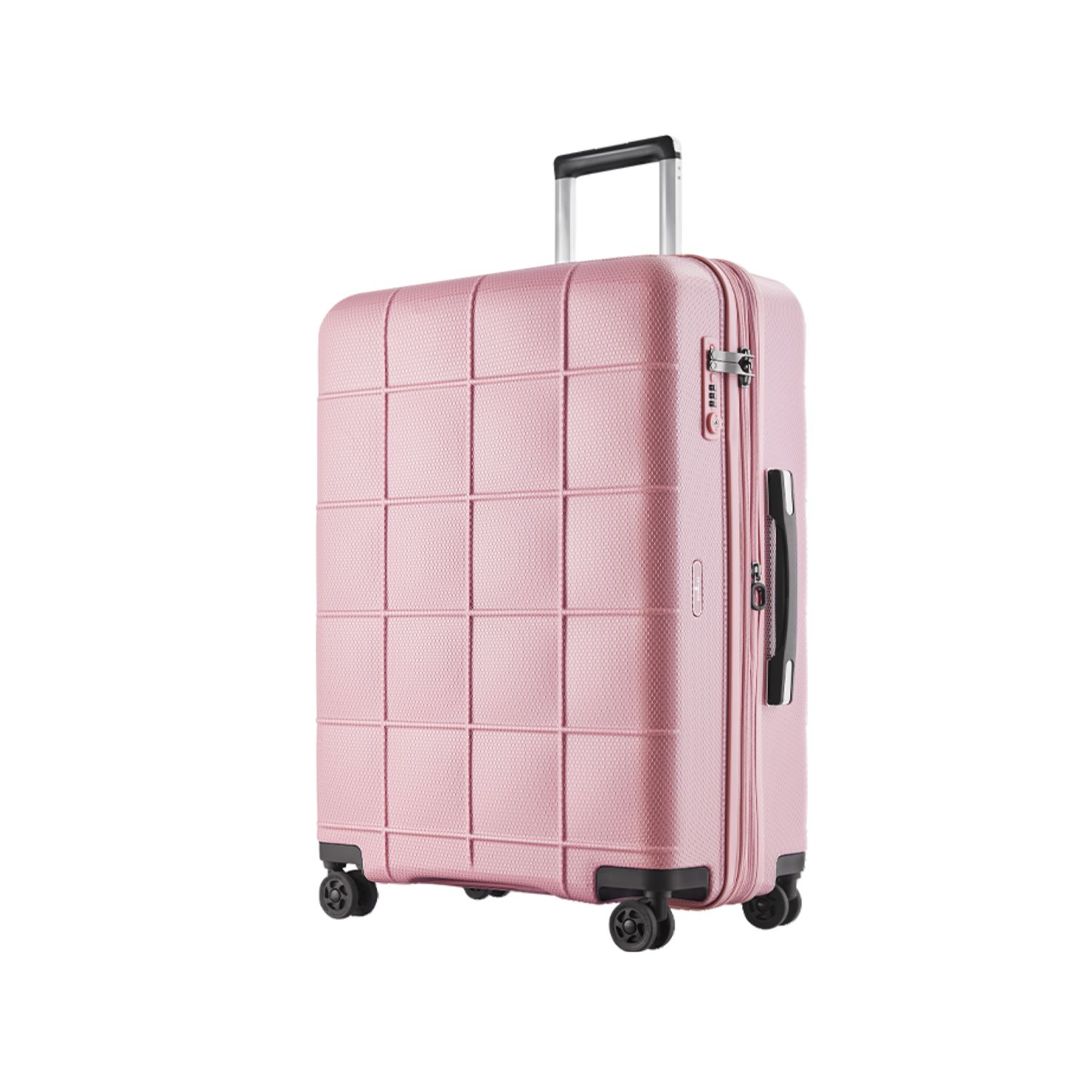 Echolac Square Pro 28" Upright Large Luggage with Super Silent Spinner ...