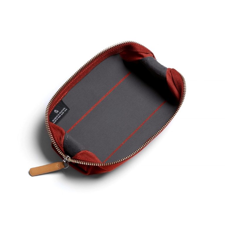 Bellroy Pencil Case - Red Ochre - Seager Inc