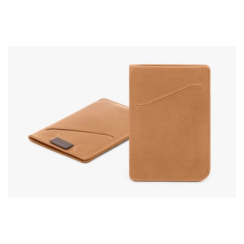 Bellroy Card Sleeve - Tan - Seager Inc