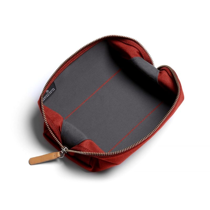 Bellroy Pencil Case Plus - Red Ochre - Seager Inc