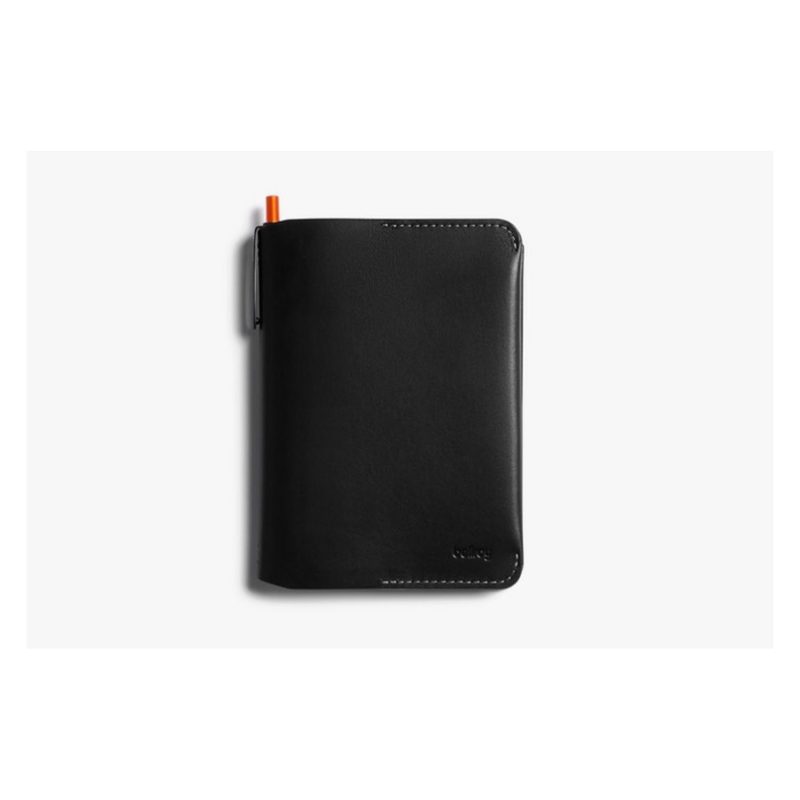 Bellroy Notebook Cover Mini & Pen - Black - Seager Inc