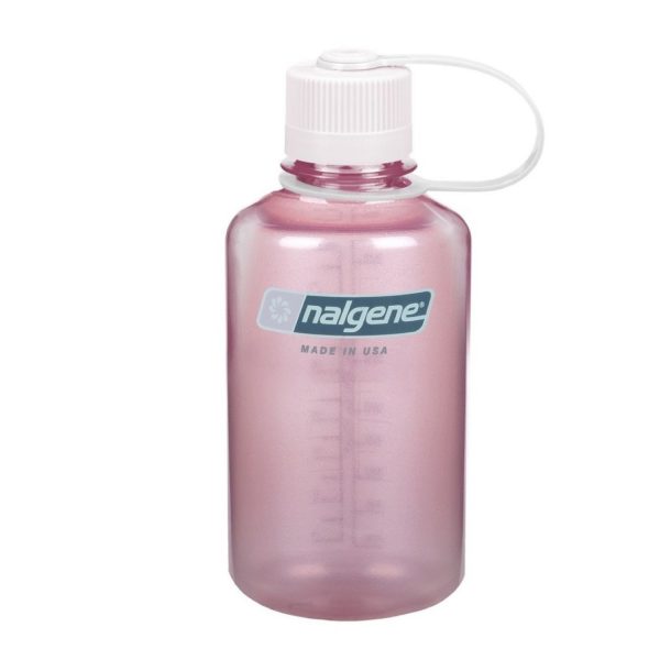 Nalgene 16oz Narrow Mouth Water Bottle - Fire Pink - Seager Inc