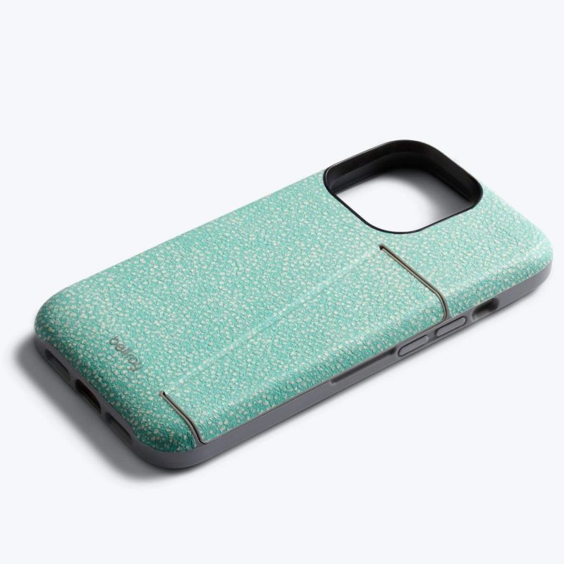 Bellroy Iphone 13 Pro Case - 3 Card - Lagoon - Seager Inc