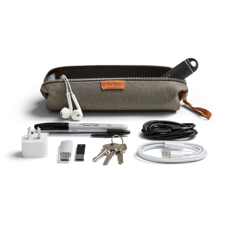 Bellroy Pencil Case - Limestone - Seager Inc