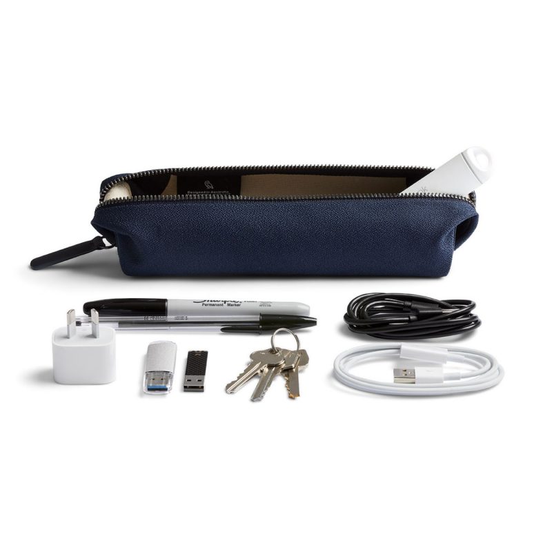 Bellroy Pencil Case - Navy - Seager Inc