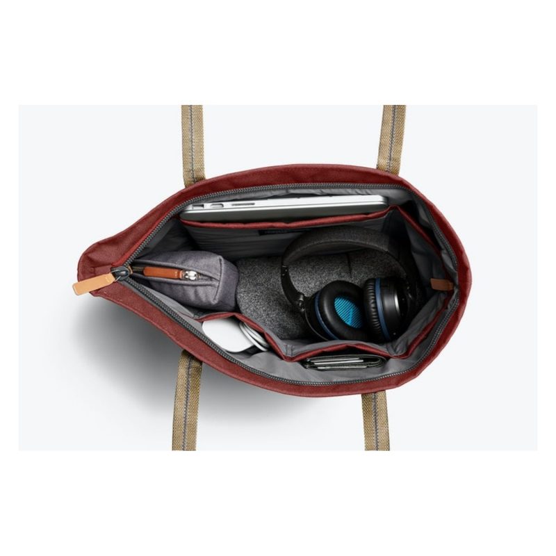 Bellroy Tokyo Tote - Red Earth (Recycled) - Seager Inc
