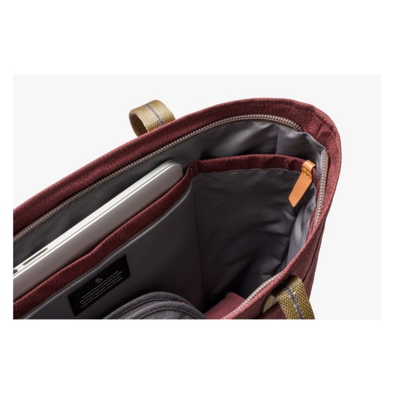 Bellroy Tokyo Tote - Red Earth (Recycled) - Seager Inc