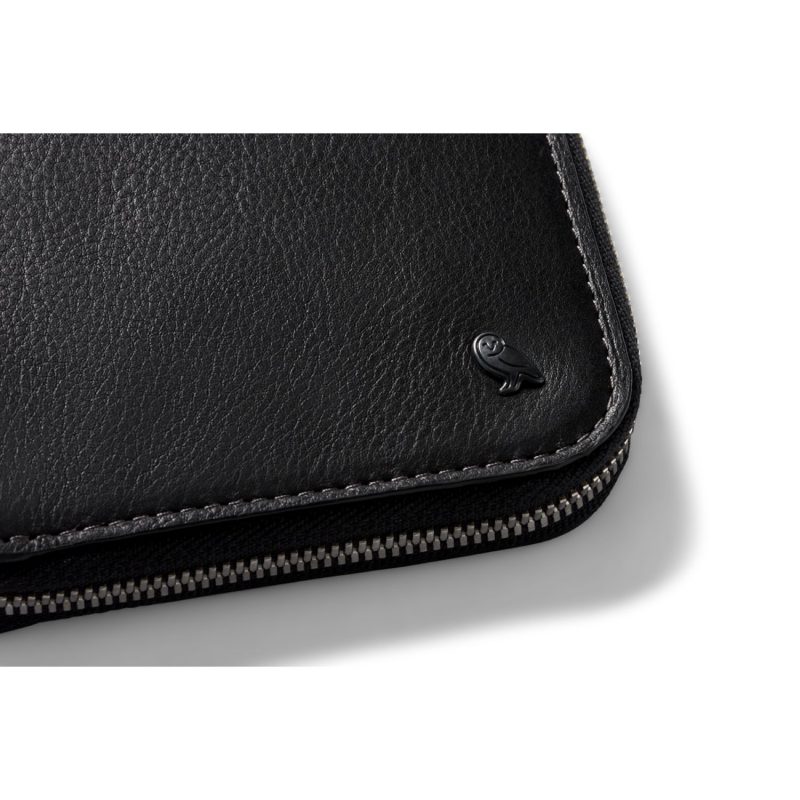 Bellroy Zip Wallet - Obsidian - Seager Inc