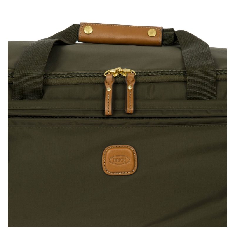 Bric's X-Travel Wheeled Duffel (Olive) - Seager Inc