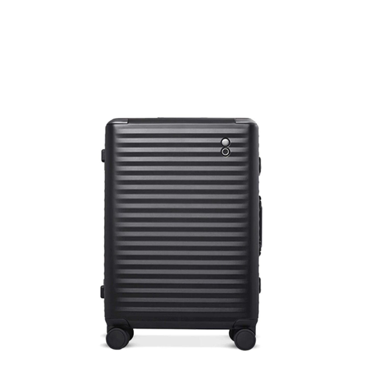 Echolac Planet 20" Upright Carry On Luggage (Black) - Seager Inc