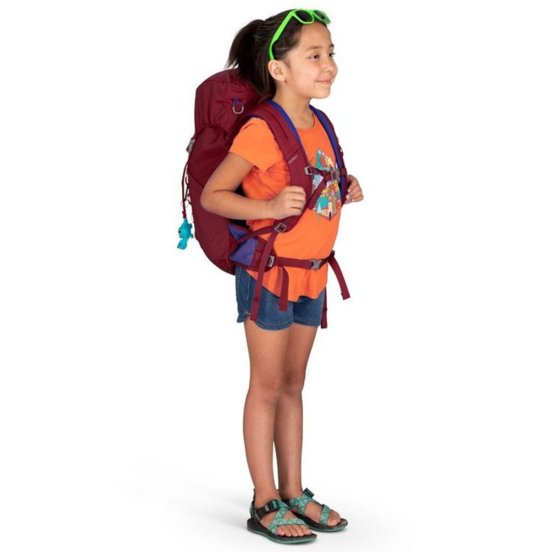 Osprey Jet 18L Backpack - Kid's Hiking (8-14 Y/O) (Comic Red) - Seager Inc