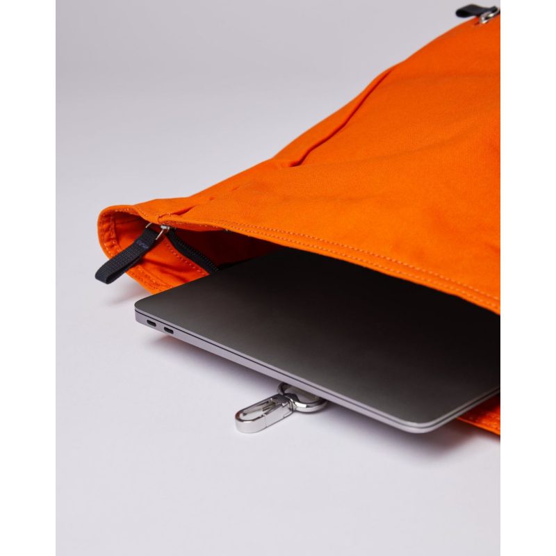 Sandqvist Dante Vegan Backpack - Burnt Orange - Seager Inc