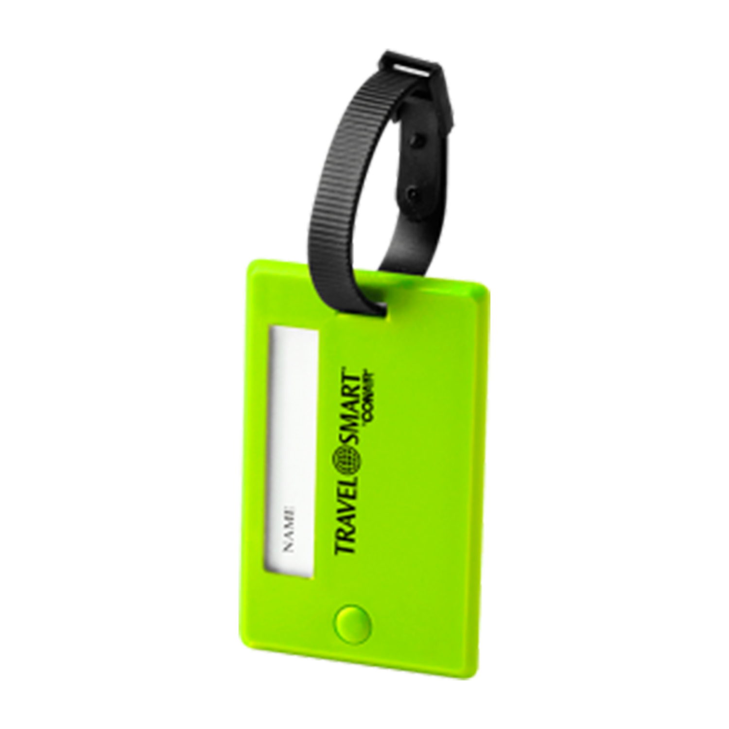 Travel Smart Swivel Luggage Tag (Lime) - Seager Inc
