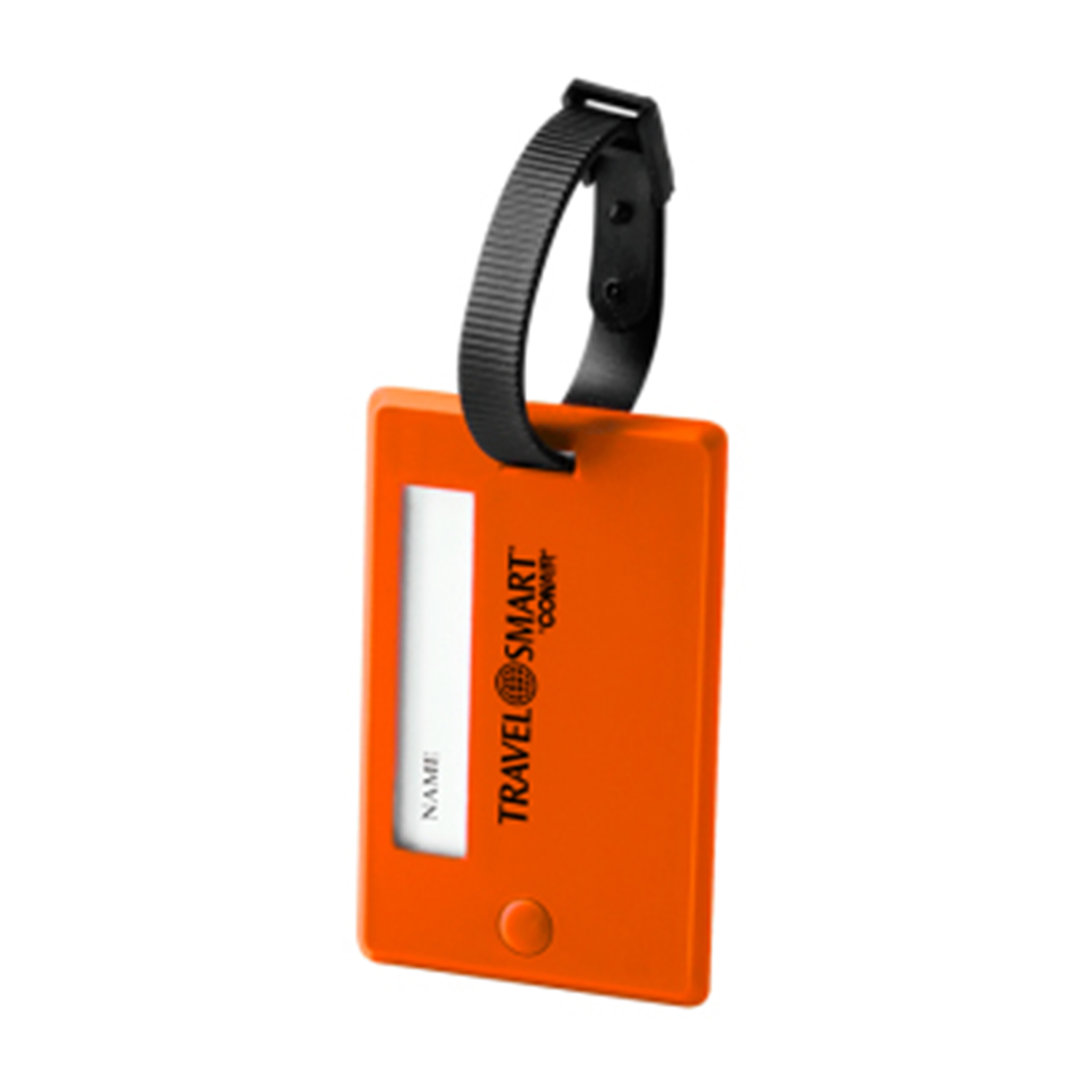 Travel Smart Swivel Luggage Tag (Orange) - Seager Inc